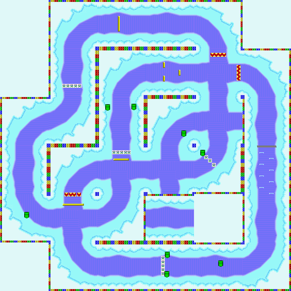 Frozen raceway - Mario Kart PC