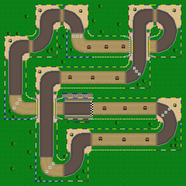 Mario raceway 3 - Mario Kart PC