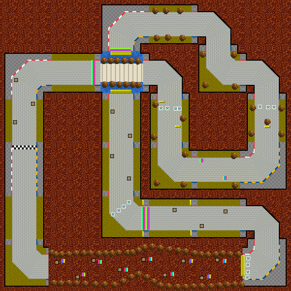 Rooftop Raceway - Mario Kart PC