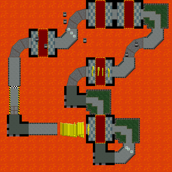 N64 Bowser's Castle - Mario Kart PC