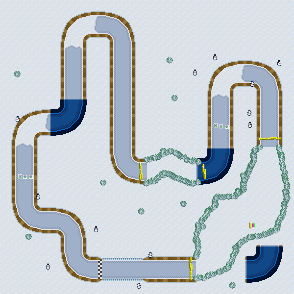 GCN Sherbet Land - Mario Kart PC