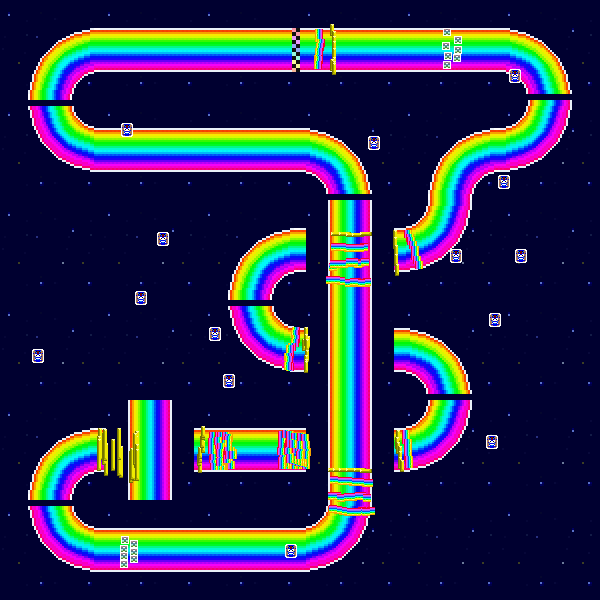 GCN Rainbow Road - Mario Kart PC