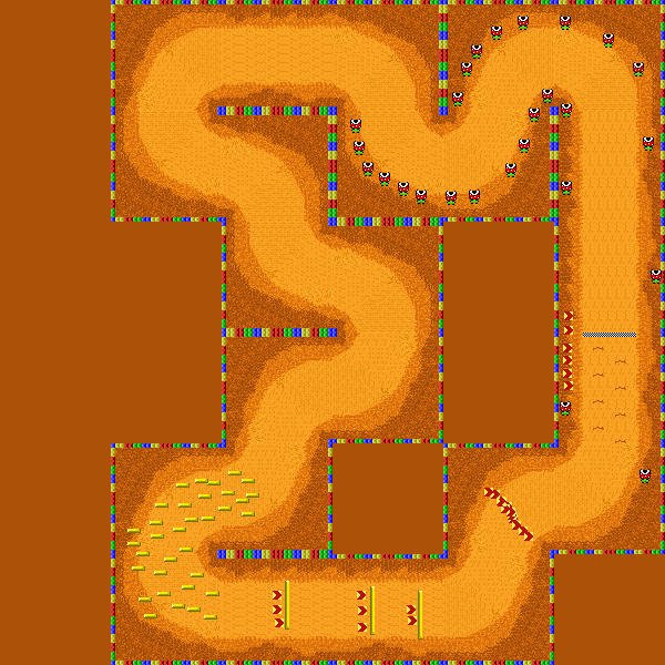 GBA Sunset Wilds - Mario Kart PC