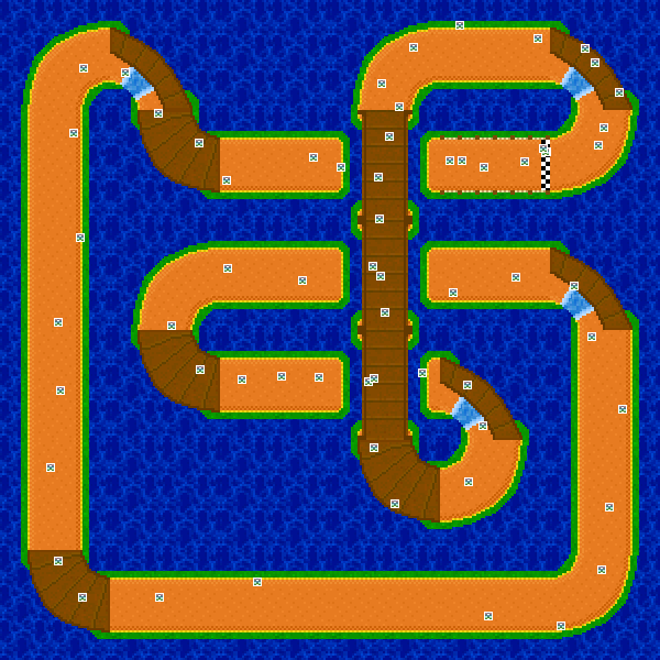 Yoshi long falls - Mario Kart PC