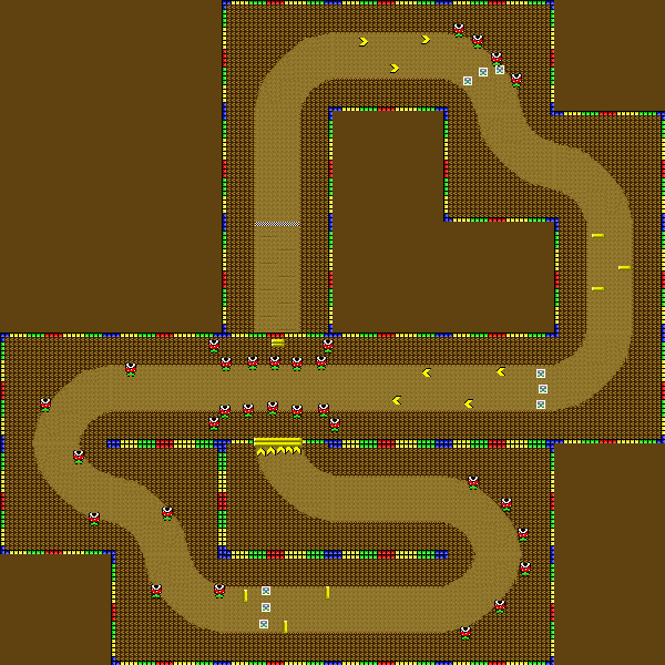 N64 Choco Mountain - Mario Kart PC