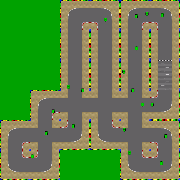 Pipeline Speedway - Mario Kart PC