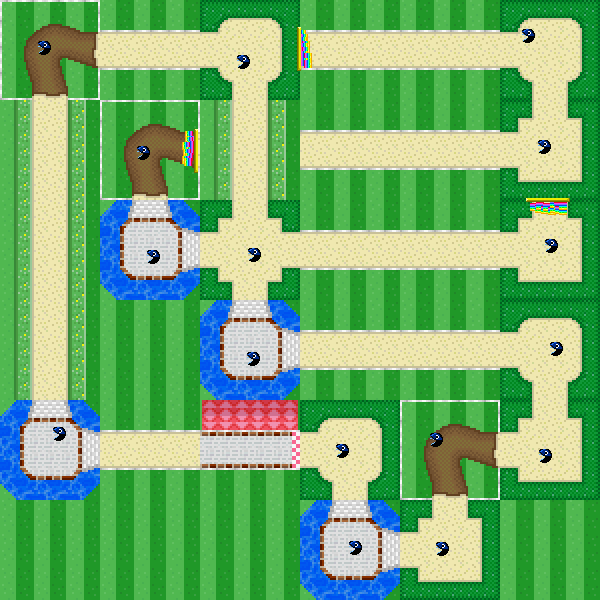 Chain Chomp Maze - Mario Kart PC