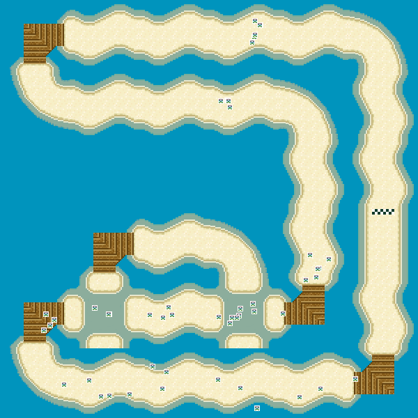 Cheep cheep Beach 2 - Mario Kart PC