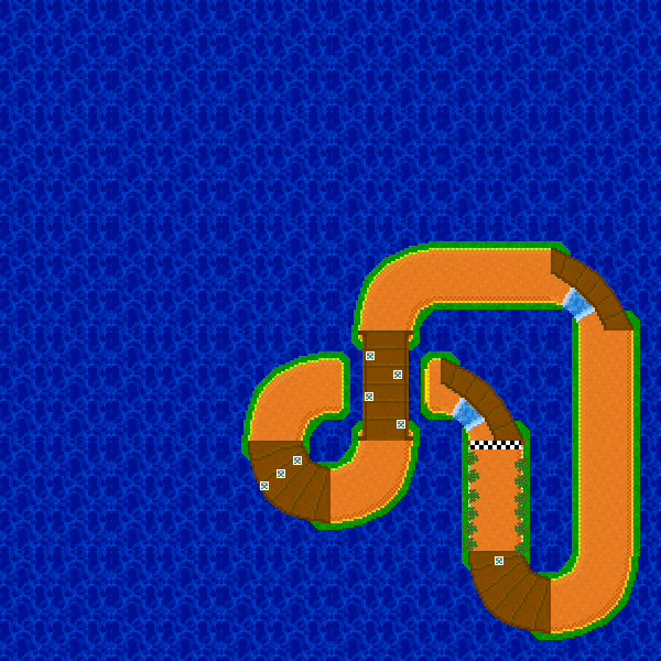 Yoshi Falls - Mario Kart PC