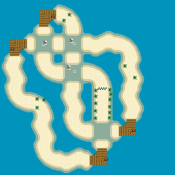 Cheep Cheep Beach - Mario Kart PC