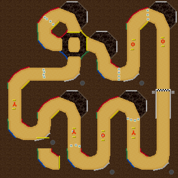 Bowser stadium - Mario Kart PC