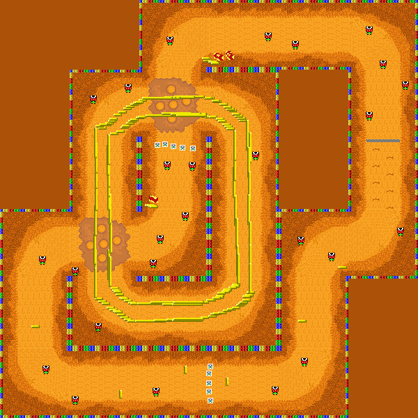 TOUR N64 Kalimari Desert - Mario Kart PC