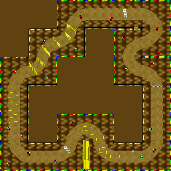 TOUR SNES Choco Island 1 - Mario Kart PC