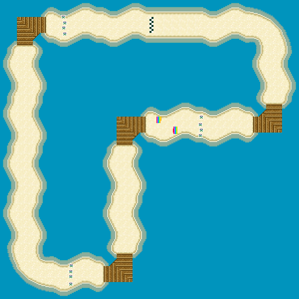 Tour Piranha Plant Cove 1 - Mario Kart PC