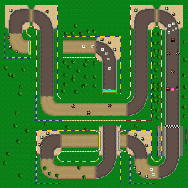 Wario Raceway - Mario Kart PC