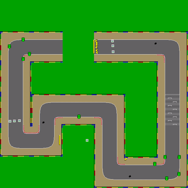 SNES Mario Circuit 1 - Mario Kart PC