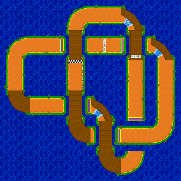 Yoshi Falls - Mario Kart PC