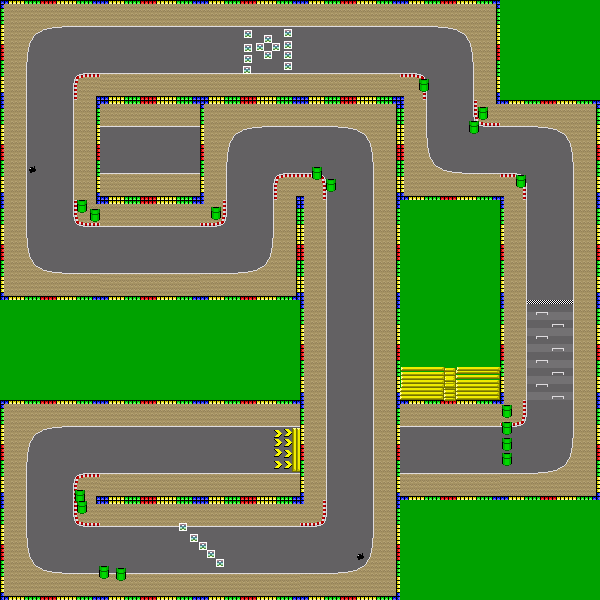 SNES Mario Circuit 2 - Mario Kart PC