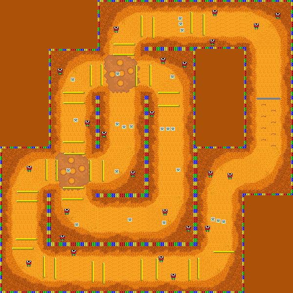 N64 Kalimari Desert B - Mario Kart PC