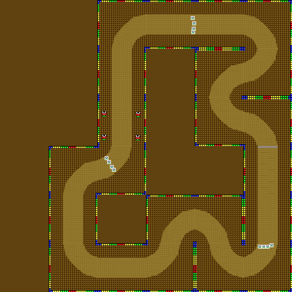 SNES Choco Island 1 - Mario Kart PC