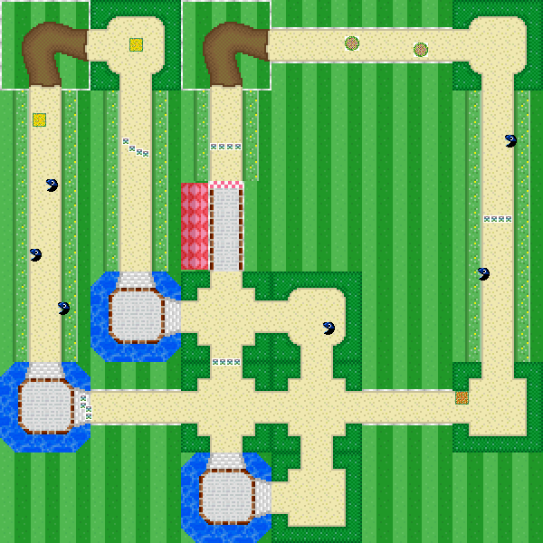 Peach's Dangerous Garden - Mario Kart PC