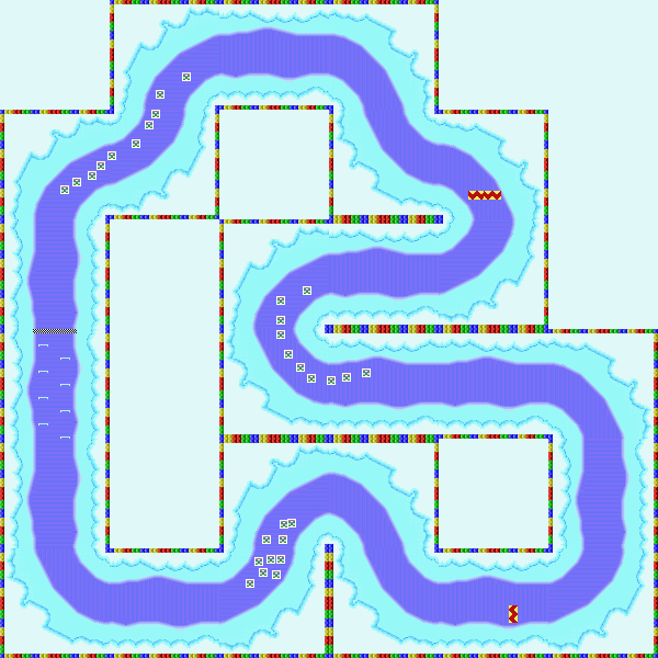 GBA Snow Land - Mario Kart PC