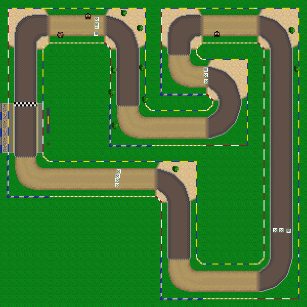 N64 Mario Raceway - Mario Kart PC