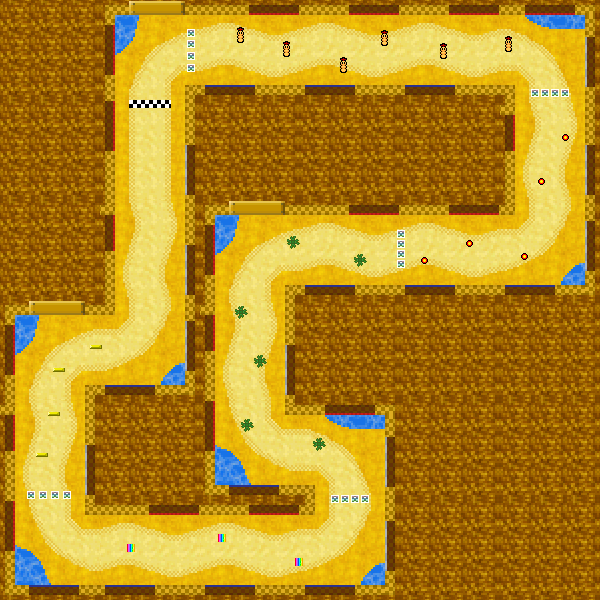 Sandy Row - Mario Kart PC