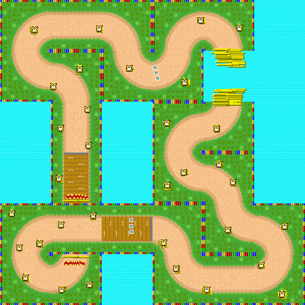 GBA Riverside Park B - Mario Kart PC
