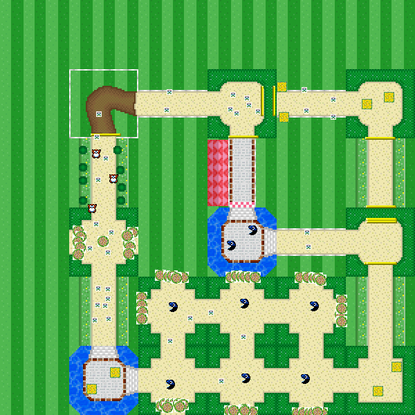 Yoshi Gardens - Mario Kart PC