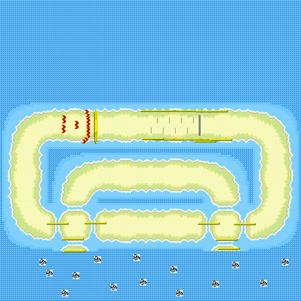 GCN Peach Beach - Mario Kart PC