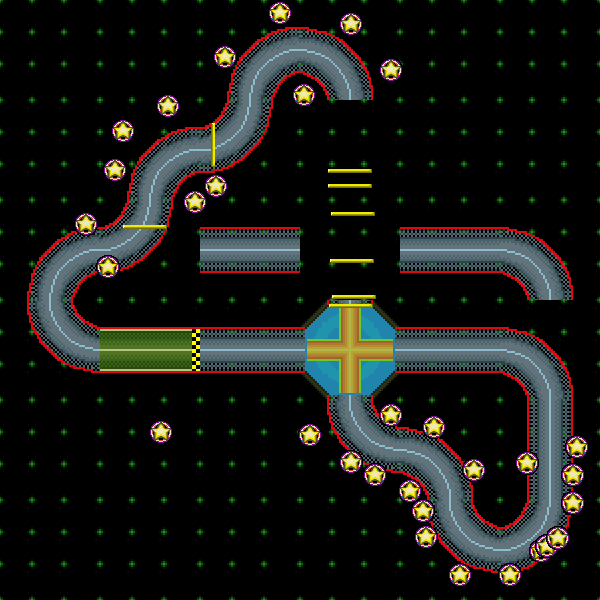 singapore speedway 1/2/3 - Mario Kart PC