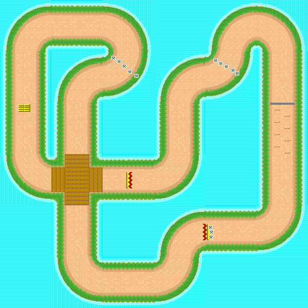 Chunky Kong's Jungle Island - Mario Kart PC