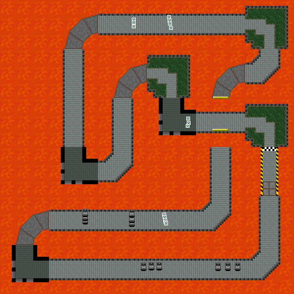 thwomps castle - Mario Kart PC