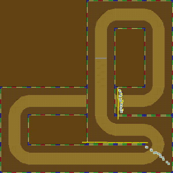 N64 Choco Mountain from memory - Mario Kart PC