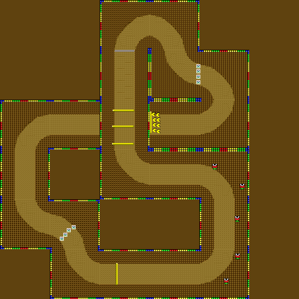 N64 Choco Mountain From Memory - Mario Kart PC
