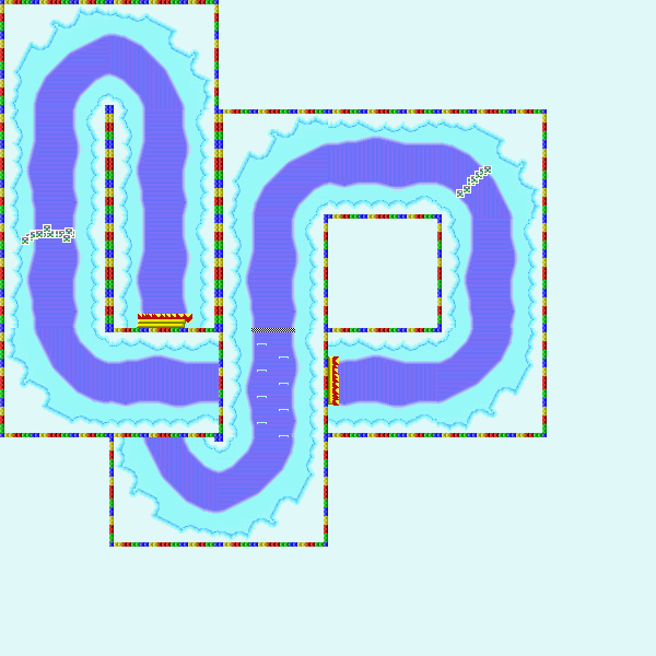 GBA snow land 2 - Mario Kart PC
