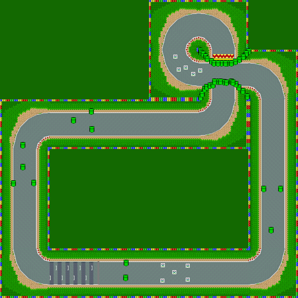 Logan Raceway - Mario Kart PC