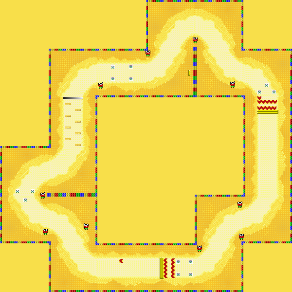 BW Yoshi Desert - Quick Mode - Mario Kart PC