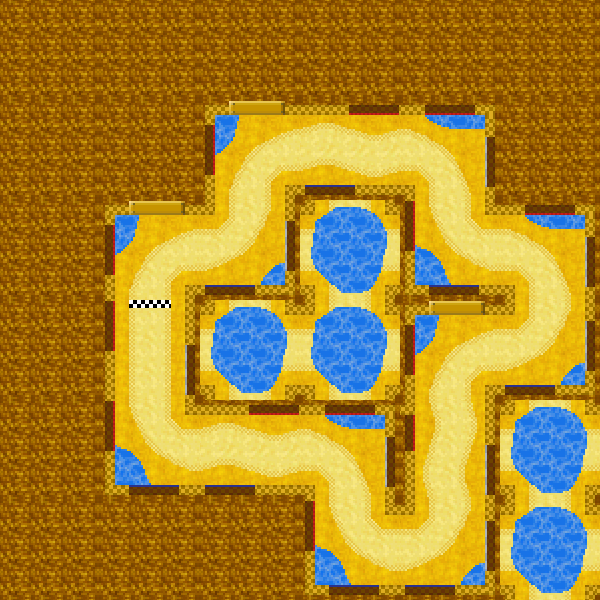 Dry Dry Desert - Mario Kart PC