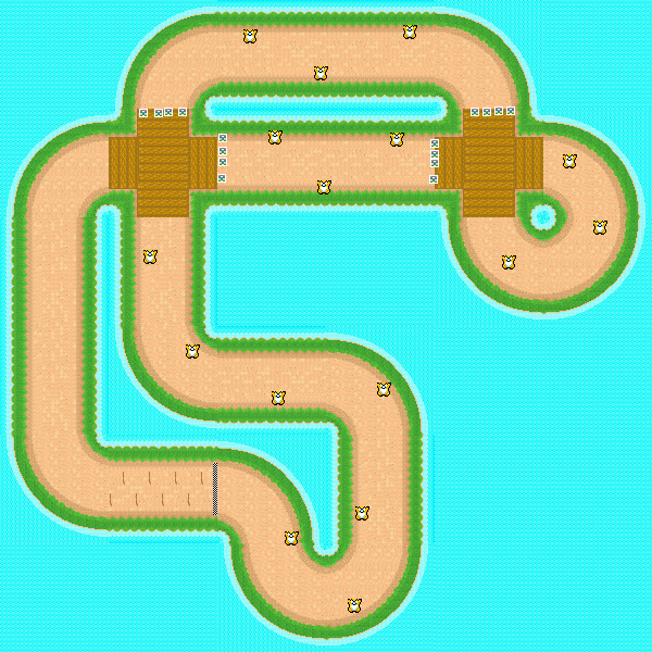 Yoshi Lake - Mario Kart PC