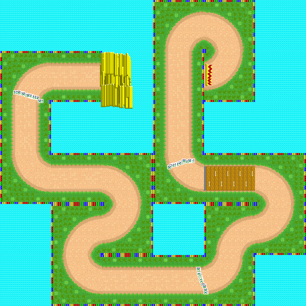 N64 DK's Jungle parkway - Mario Kart PC