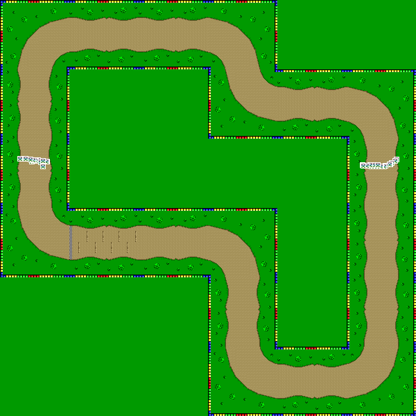 Donut fields - Mario Kart PC