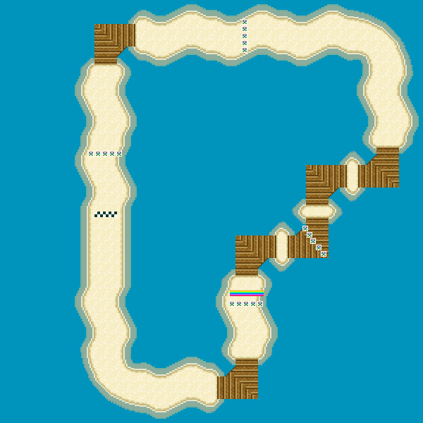 Tropical Coast - Quick Mode - Mario Kart PC