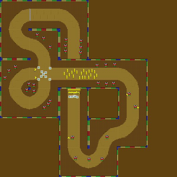 RMX choco island 1 - Mario Kart PC