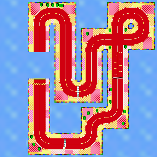 ribbon route - Mario Kart PC