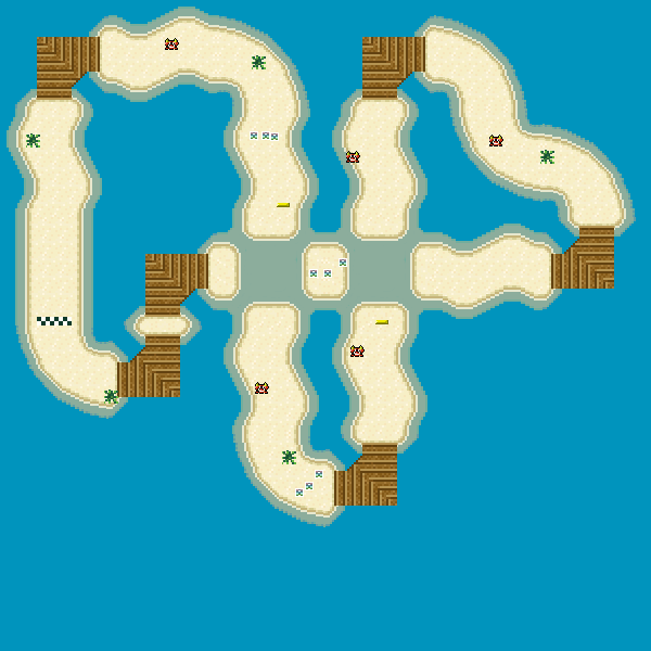 Cheep cheep beach - Mario Kart PC