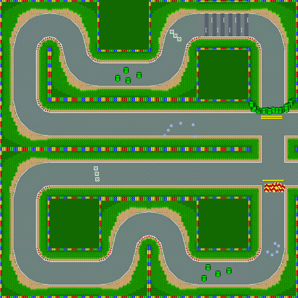 Darkwing Duck Circuit 1 - Mario Kart PC