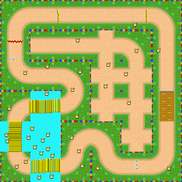 Monkey Jungle 1 - Mario Kart PC