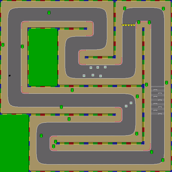 SNES Mario Circuit 4 - Mario Kart PC
